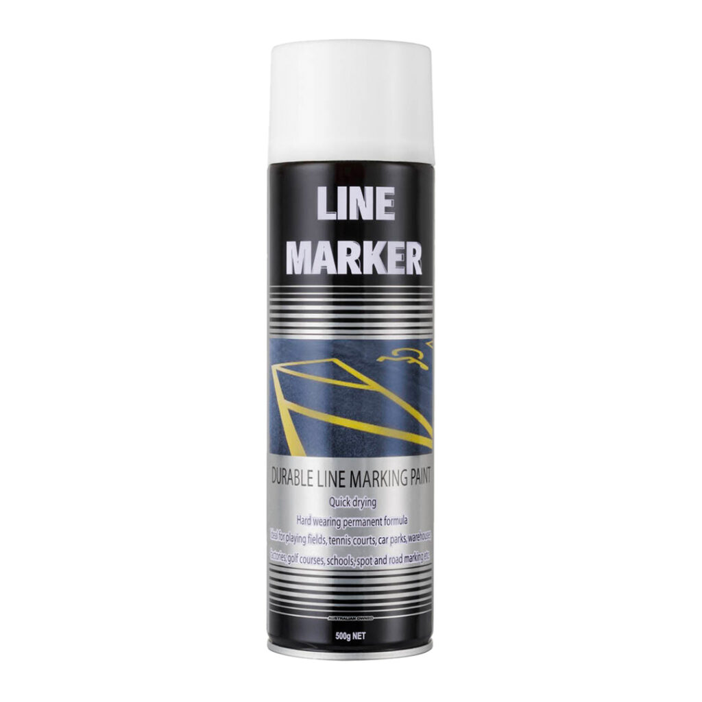 Line Marking White 500g Aerosol - Silver Zinc Supplies