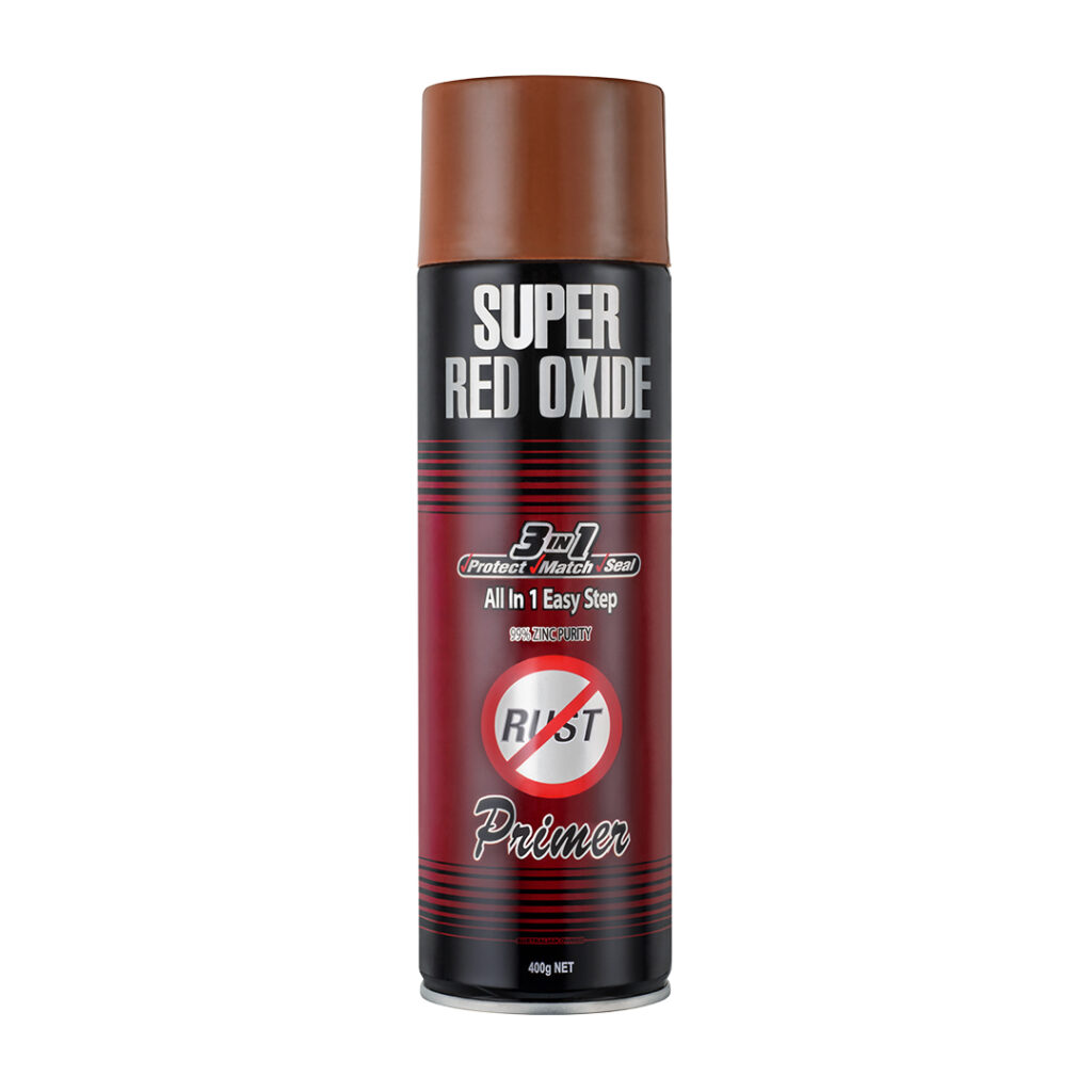 Red Oxide 400g Aerosol - Silver Zinc Supplies